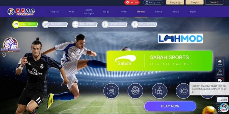 Nhà cái EE88 - Thiên đường giải trí đẳng cấp, thú vị nhất thế giới
