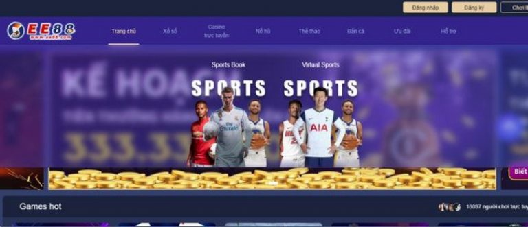 Nhà cái EE88 - Thiên đường giải trí đẳng cấp, thú vị nhất thế giới