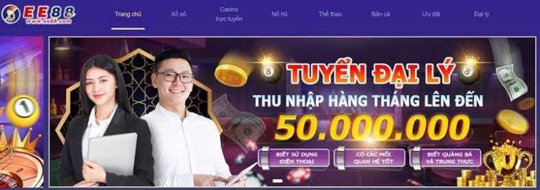 Nhà cái EE88 - Thiên đường giải trí đẳng cấp, thú vị nhất thế giới
